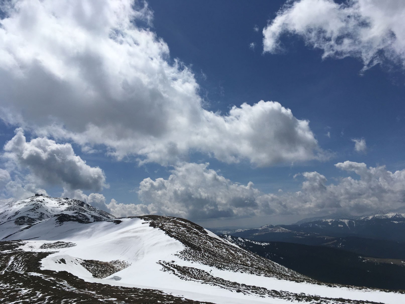 Winter hike to Pip Ivan Mount, White Elephant Observatory